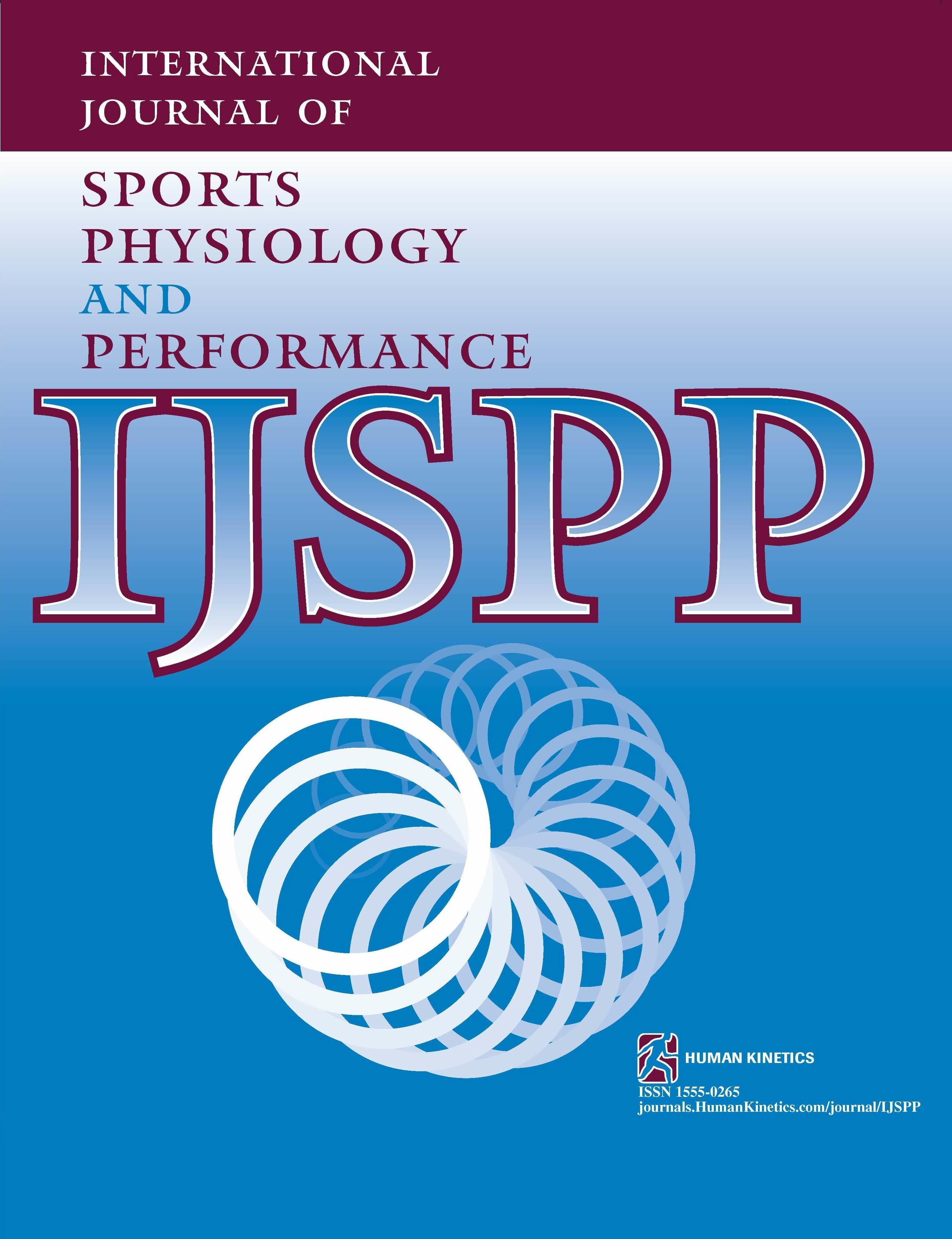 International Journal of Sports Physiology and Performance_International Journal of Sports ...